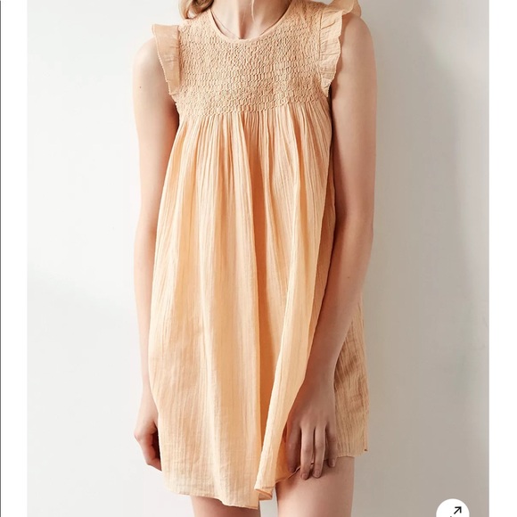 Urban Outfitters | Dresses | Kimchi Blue Mindy Loo Smocked Yoke Dress ...